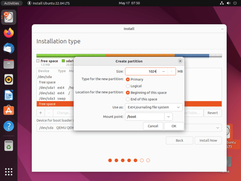Install Ubuntu 22.04 LTS Desktop [Step By Step] - OSTechNix