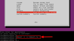 Boot Into Rescue Mode Or Emergency Mode In Ubuntu - OSTechNix