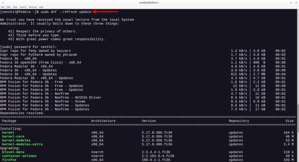 Add, Delete And Grant Sudo Privileges To Users In Fedora 38 - OSTechNix