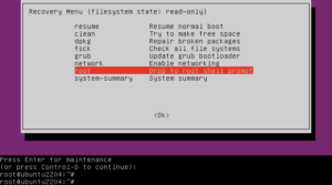 Boot Into Rescue Mode Or Emergency Mode In Ubuntu - OSTechNix