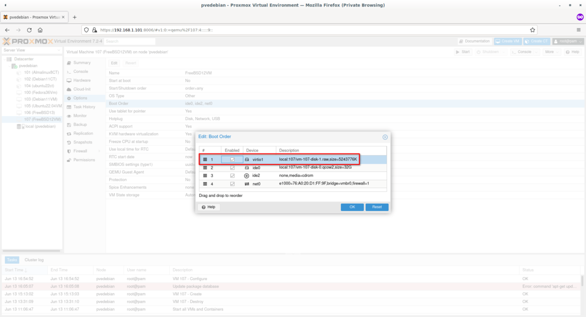 How To Import QCOW2 Image Into Proxmox - OSTechNix