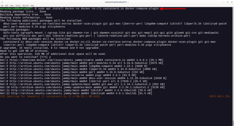 Install Docker Engine And Docker Compose In Ubuntu Ostechnix