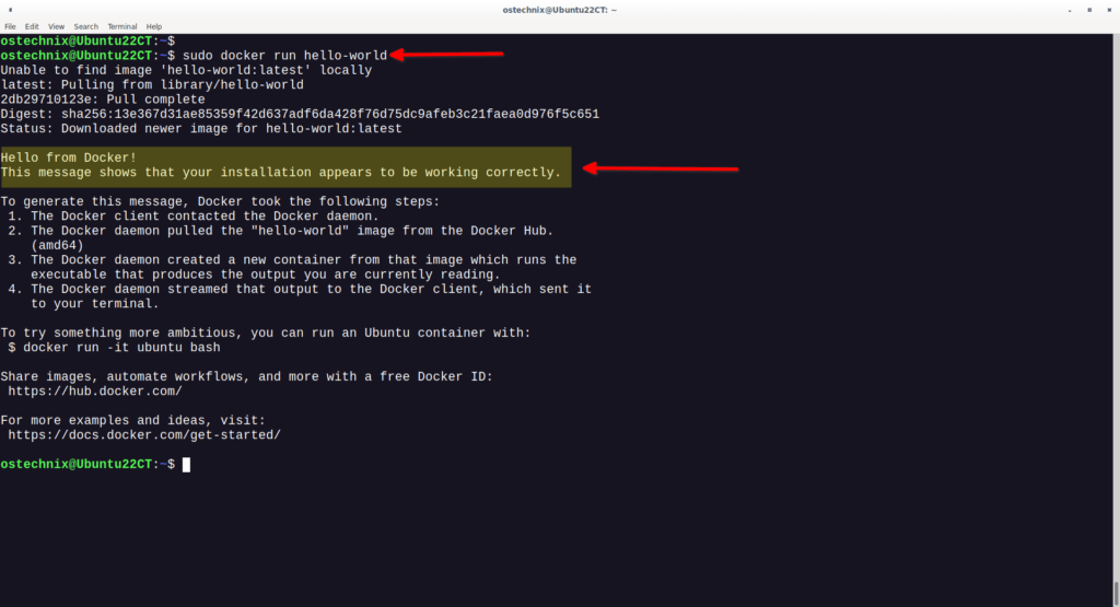 Install Docker Engine And Docker Compose In Ubuntu Ostechnix