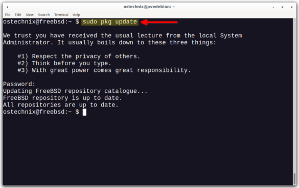 Add, Delete And Grant Sudo Privileges To Users In FreeBSD - OSTechNix
