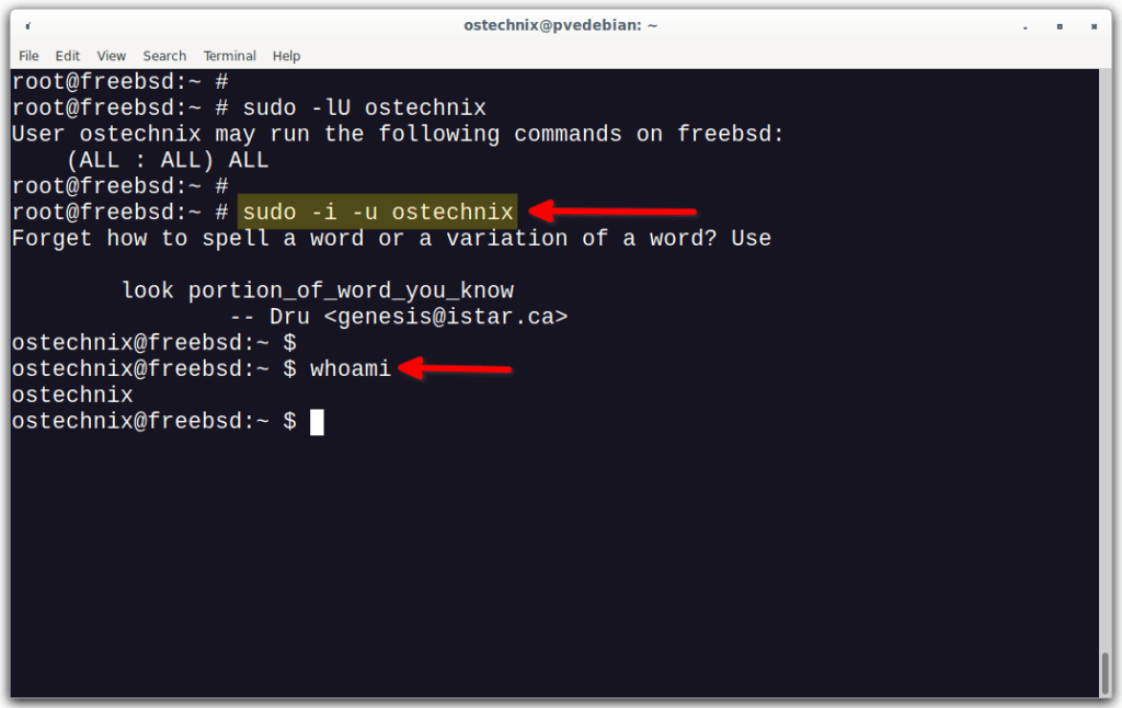 Add, Delete And Grant Sudo Privileges To Users In FreeBSD - OSTechNix