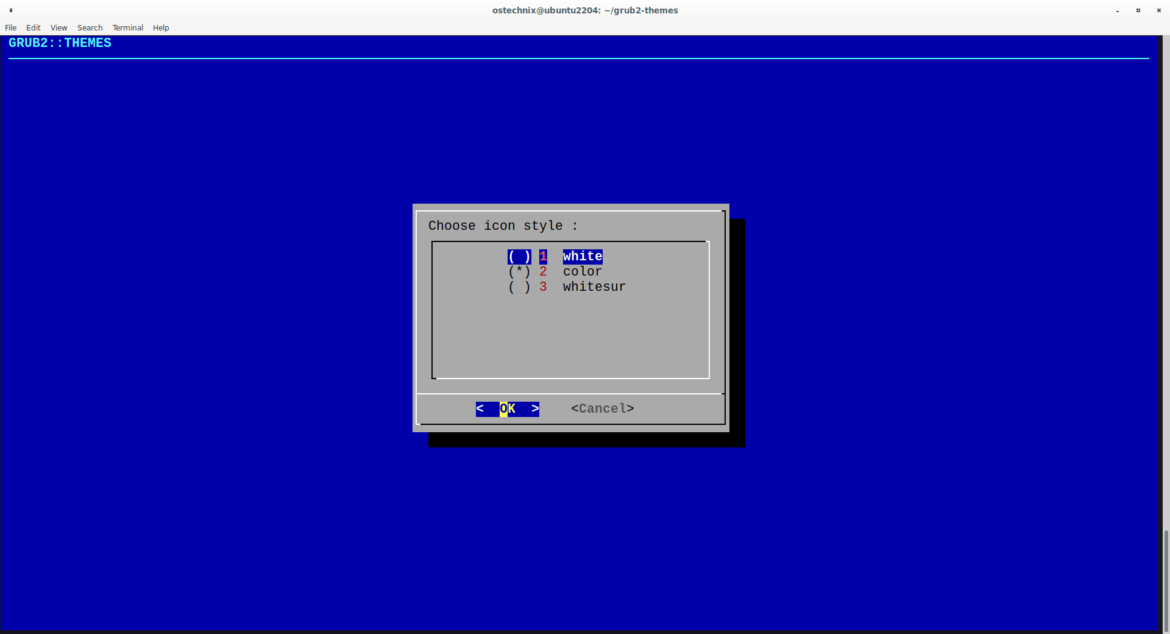 How To Change GRUB Theme In Linux - OSTechNix
