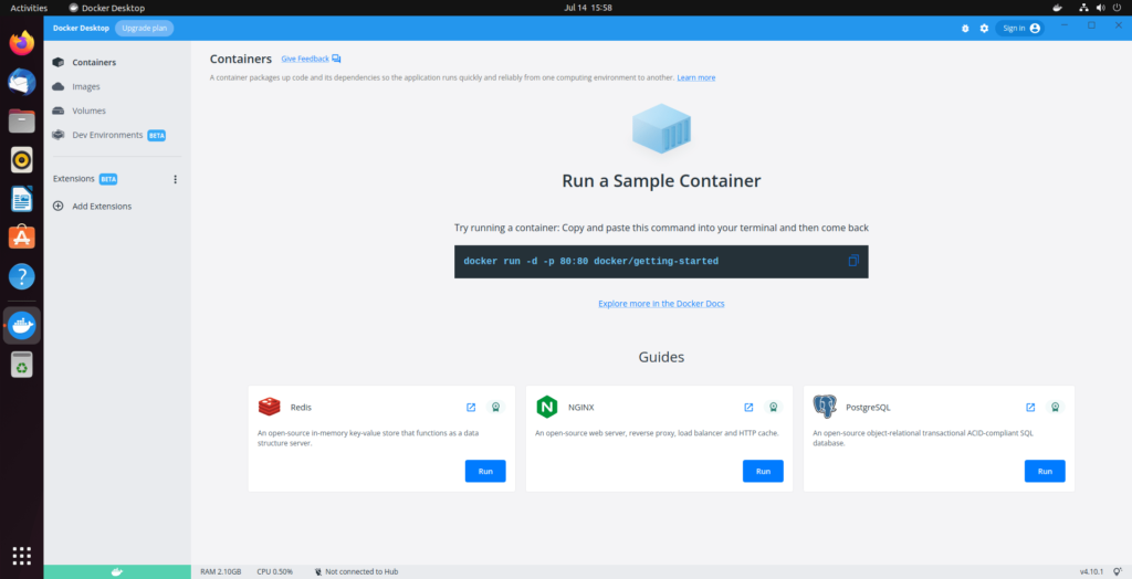 A Beginners Manual To Docker Desktop For Linux - OSTechNix