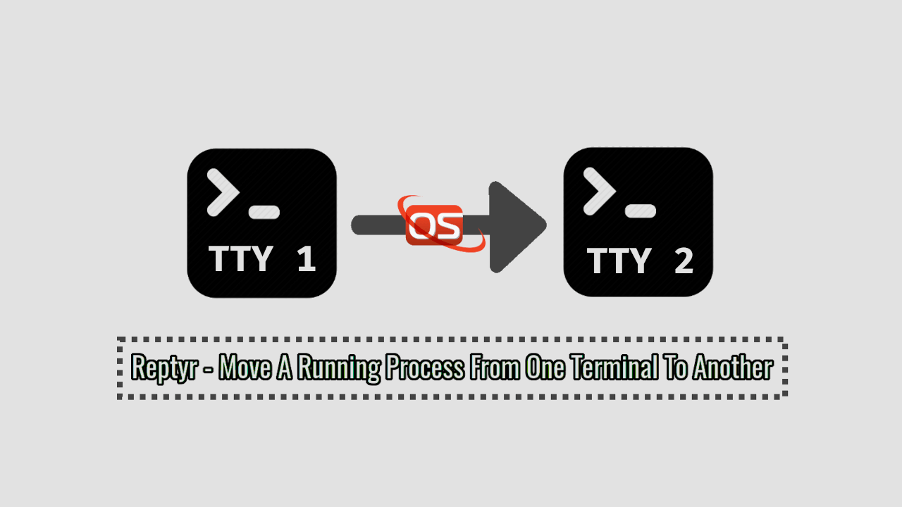 Move A Running Process From One Terminal To Another Without Closing It