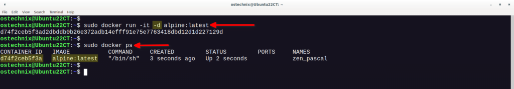Docker Commands Tutorial Getting Started With Docker Ostechnix
