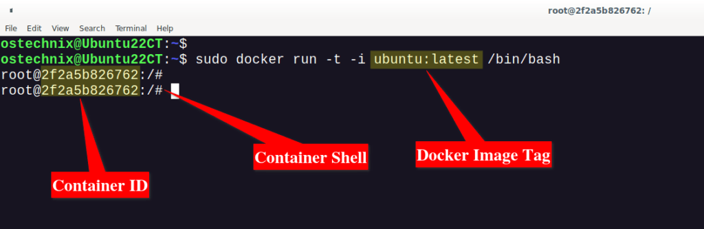 Docker Commands Tutorial Getting Started With Docker Ostechnix