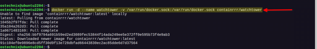 Auto Update Running Docker Containers With Watchtower - OSTechNix