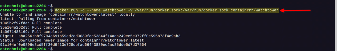 Auto Update Running Docker Containers With Watchtower Ostechnix