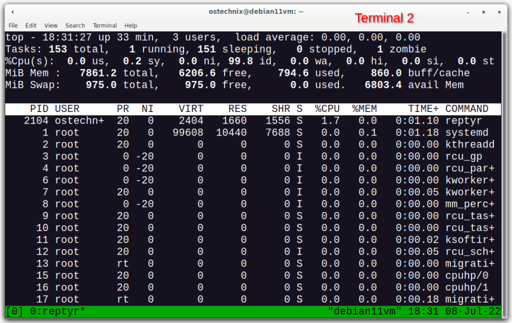 Move A Running Process From One Terminal To Another Without Closing It