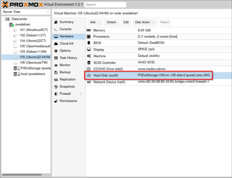 Move Proxmox Containers And VMs To Different Disk - OSTechNix
