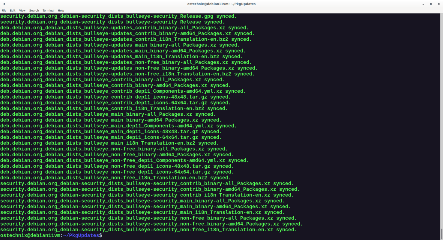 Upgrade Offline Debian Systems With Apt-offline - OSTechNix