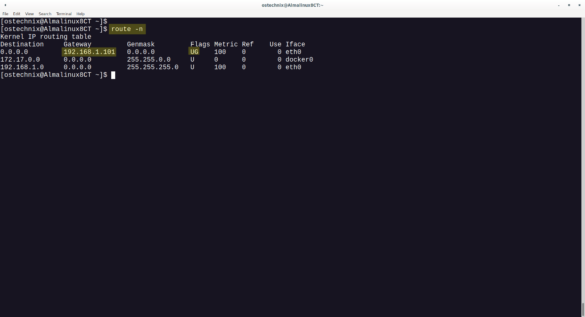 Find Default Gateway Ip Address In Linux And Unix Ostechnix