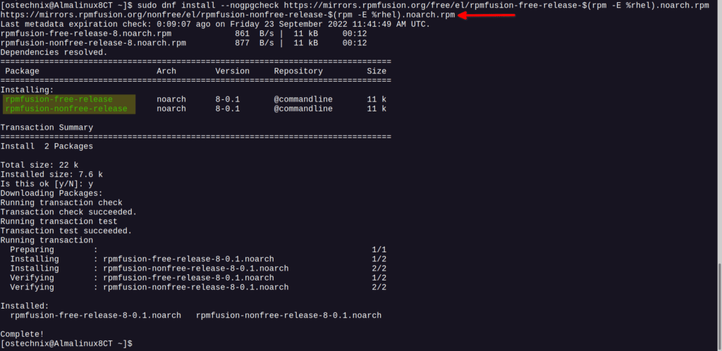 How To Enable RPM Fusion Repository In Fedora, RHEL - OSTechNix
