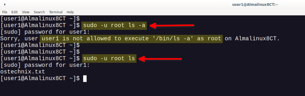 Prevent Command Arguments With Sudo In Linux - OSTechNix