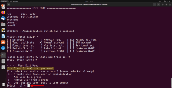 Reset Windows Password With Linux Live CD - OSTechNix