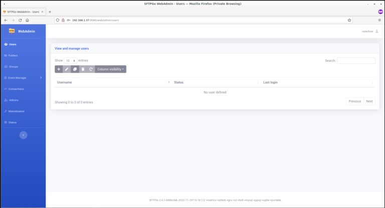 Setup SFTP Server With SFTPGo In Linux - OSTechNix