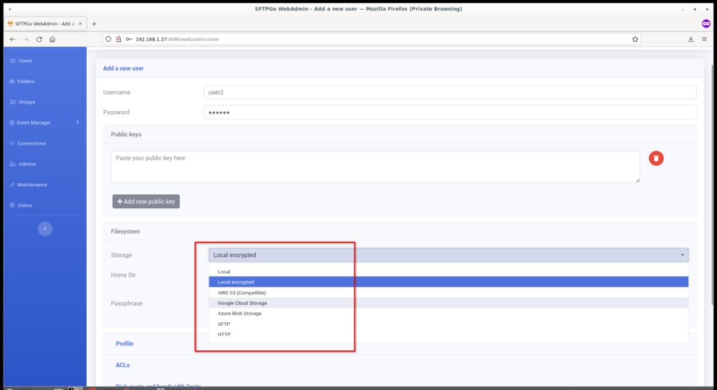 Setup SFTP Server With SFTPGo In Linux - OSTechNix