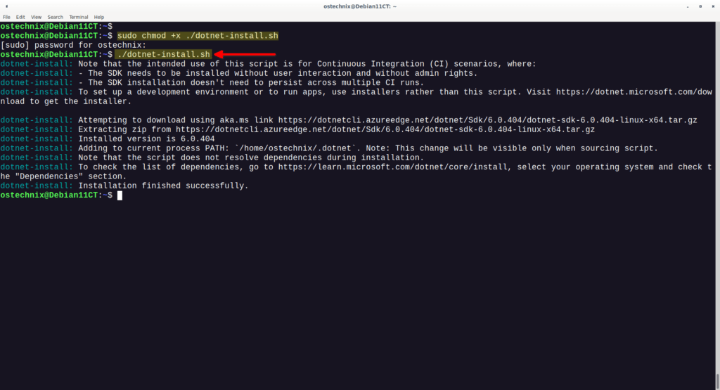 How To Install Microsoft .NET Core SDK On Linux - OSTechNix