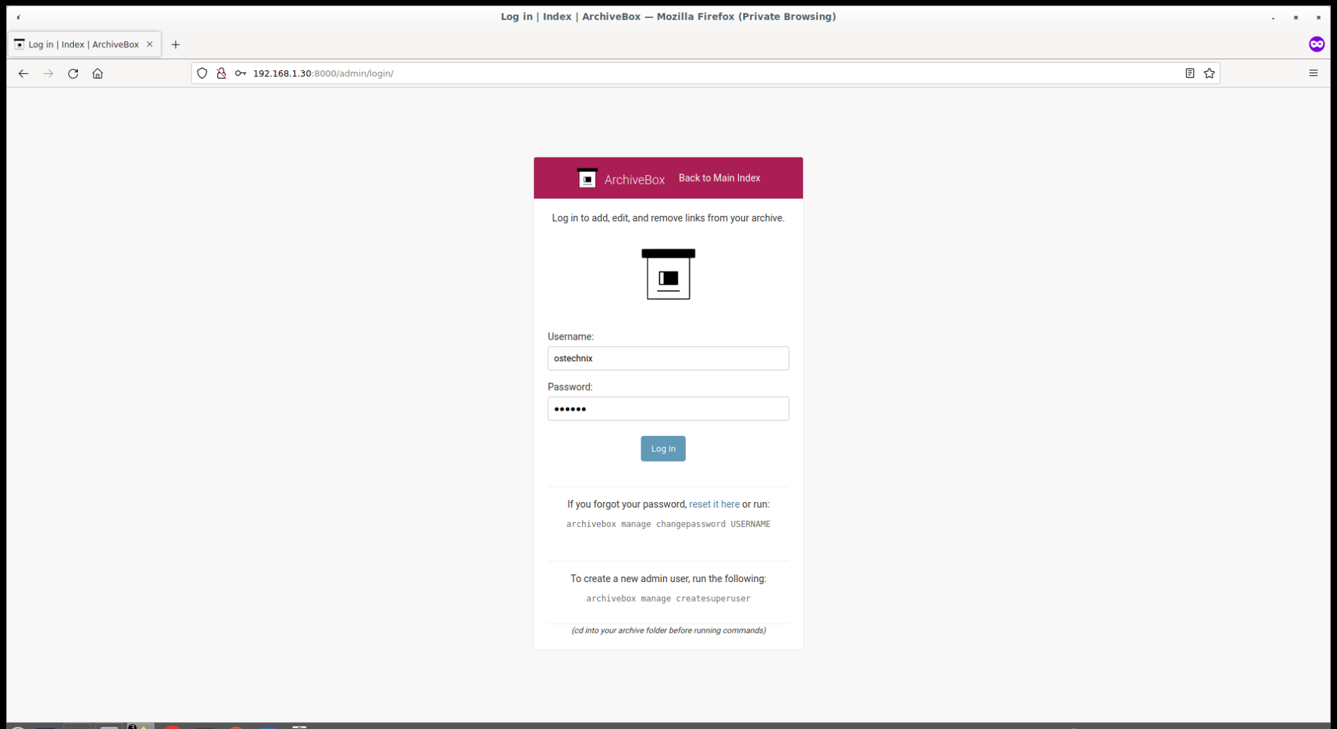 Self-host Your Own Internet Archive With ArchiveBox - OSTechNix