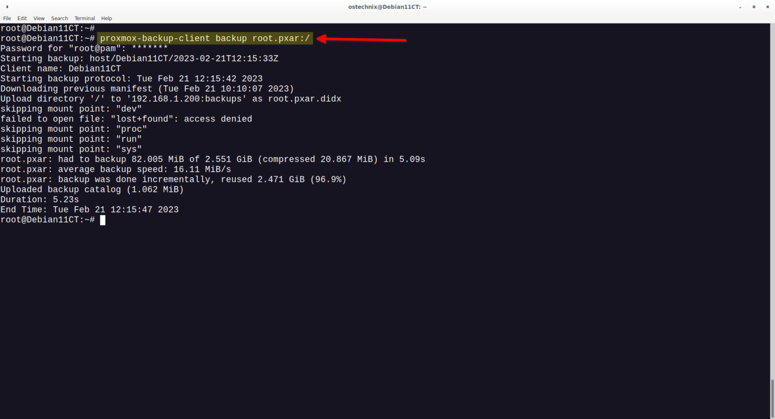 Use Proxmox Backup Client To Backup Files In Linux - OSTechNix