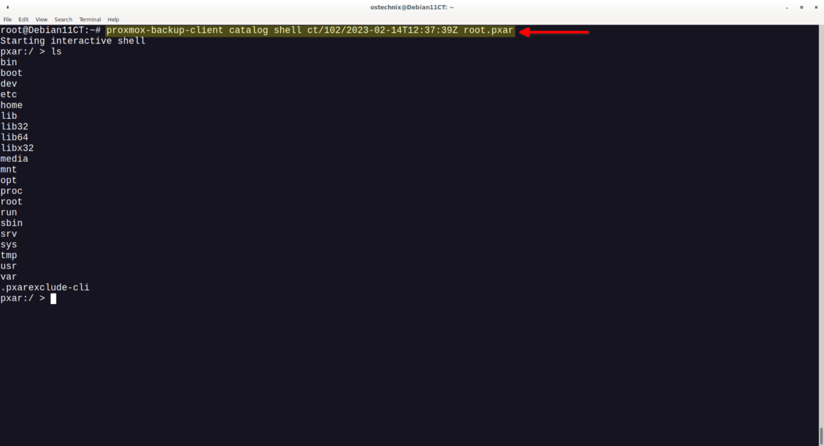 Use Proxmox Backup Client To Backup Files In Linux - OSTechNix