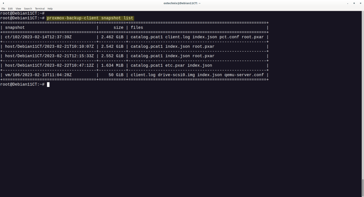 Use Proxmox Backup Client To Backup Files In Linux - OSTechNix