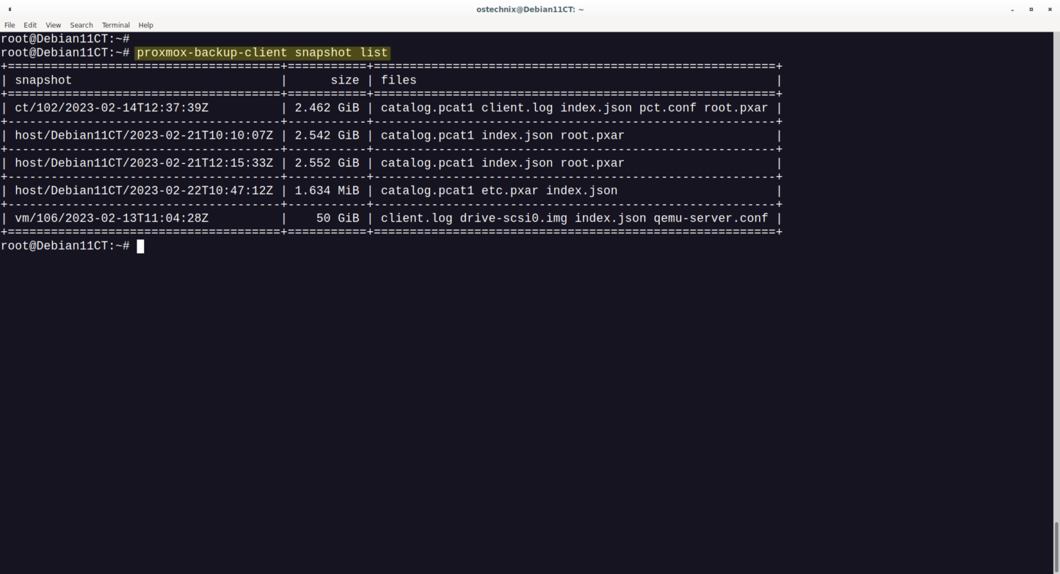 Use Proxmox Backup Client To Backup Files In Linux - OSTechNix