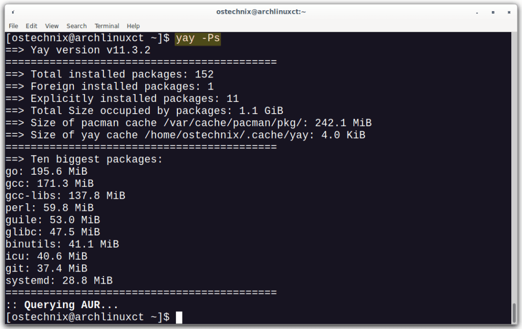 How To Install Yay AUR Helper In Arch Linux - OSTechNix