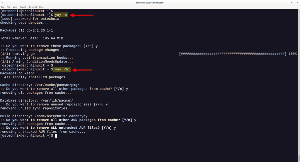 How To Install Yay AUR Helper In Arch Linux - OSTechNix