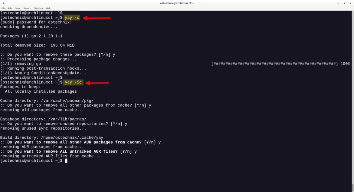 How To Install Yay AUR Helper In Arch Linux - OSTechNix