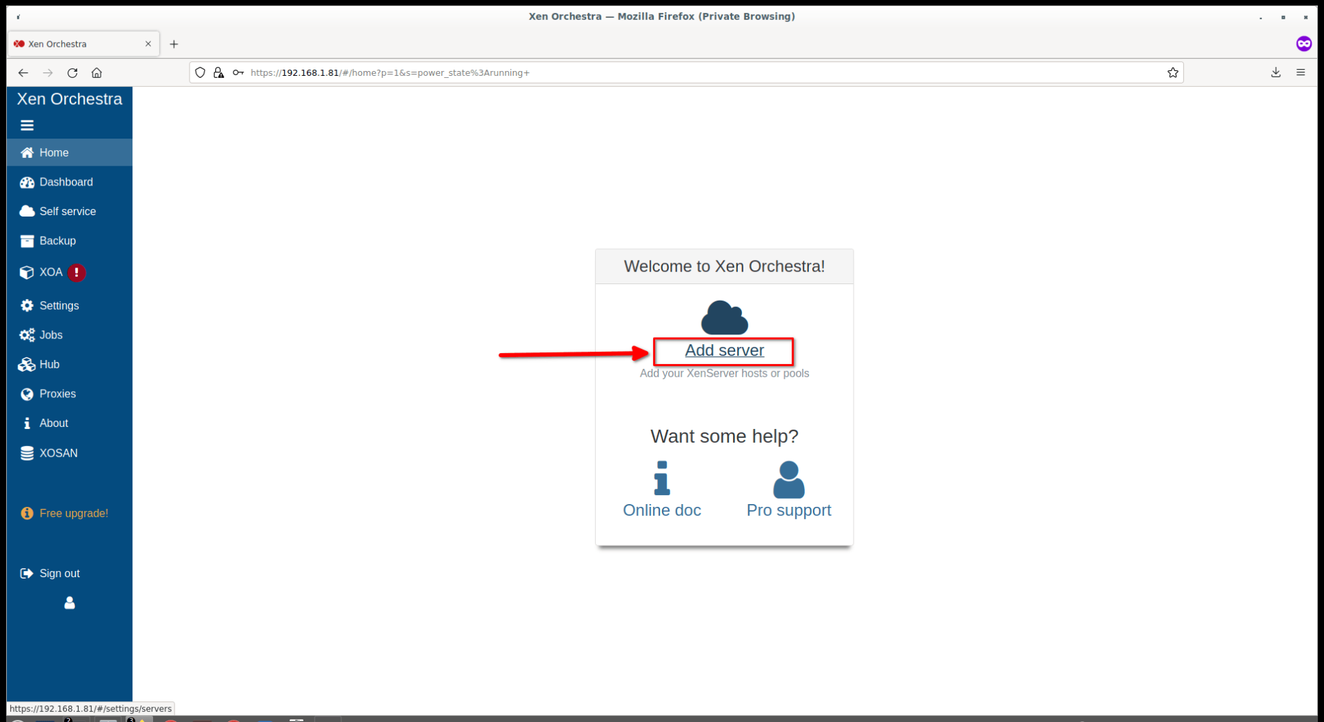Install Xen Orchestra Appliance (XOA) In XCP-ng - OSTechNix