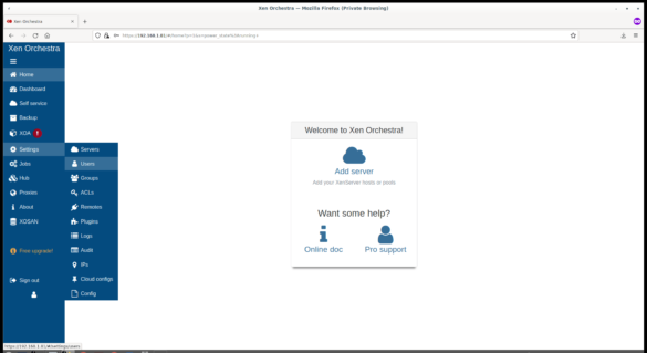 Install Xen Orchestra Appliance (XOA) In XCP-ng - OSTechNix