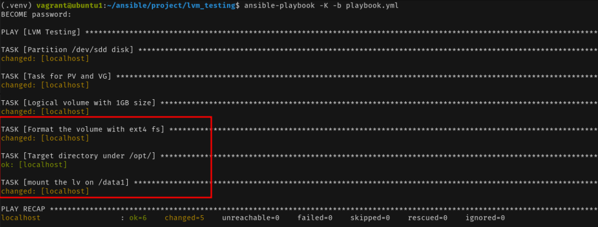 Use Ansible To Automate Logical Volume Manager Lvm Ostechnix