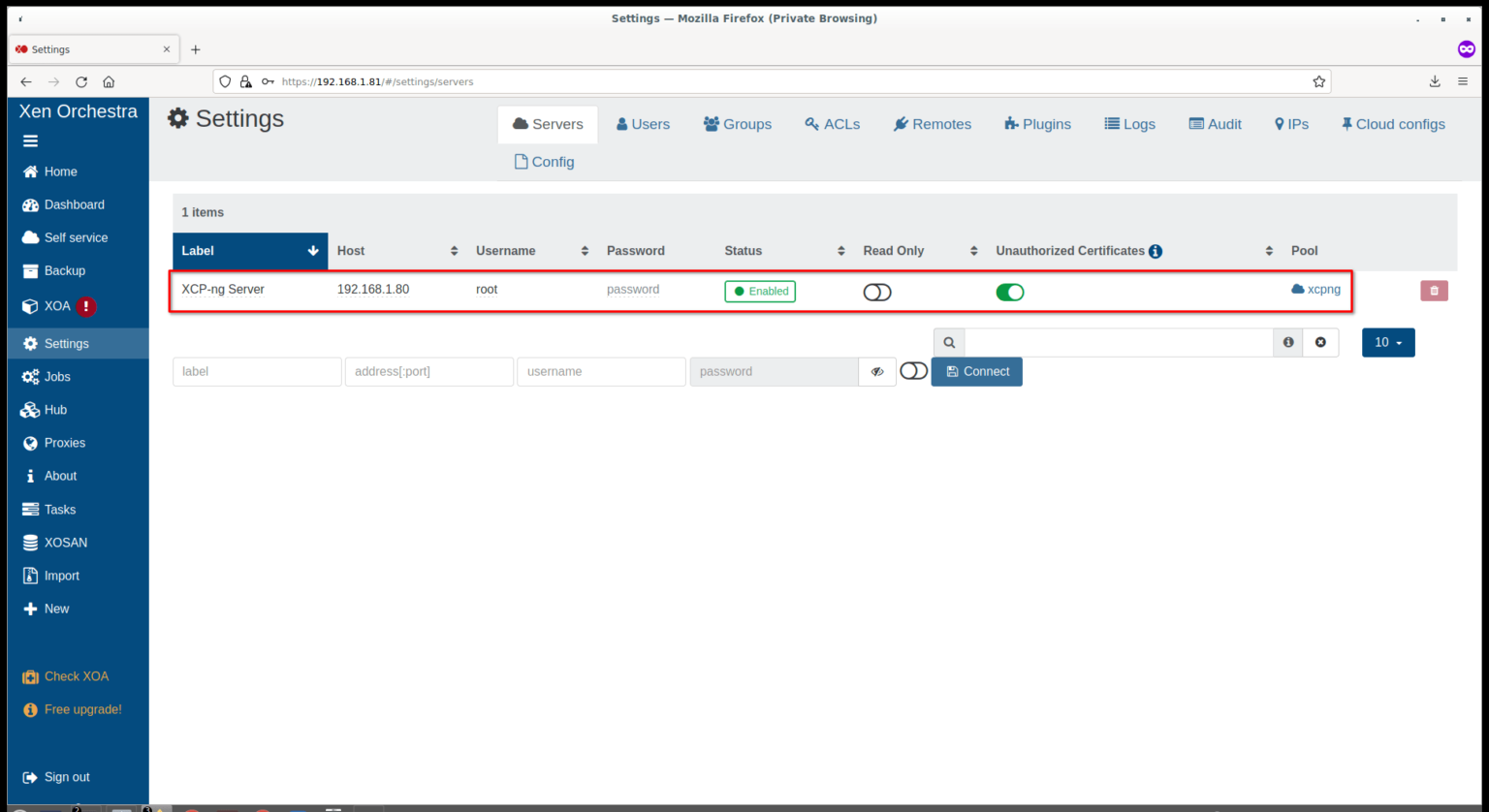 Install Xen Orchestra Appliance (XOA) In XCP-ng - OSTechNix