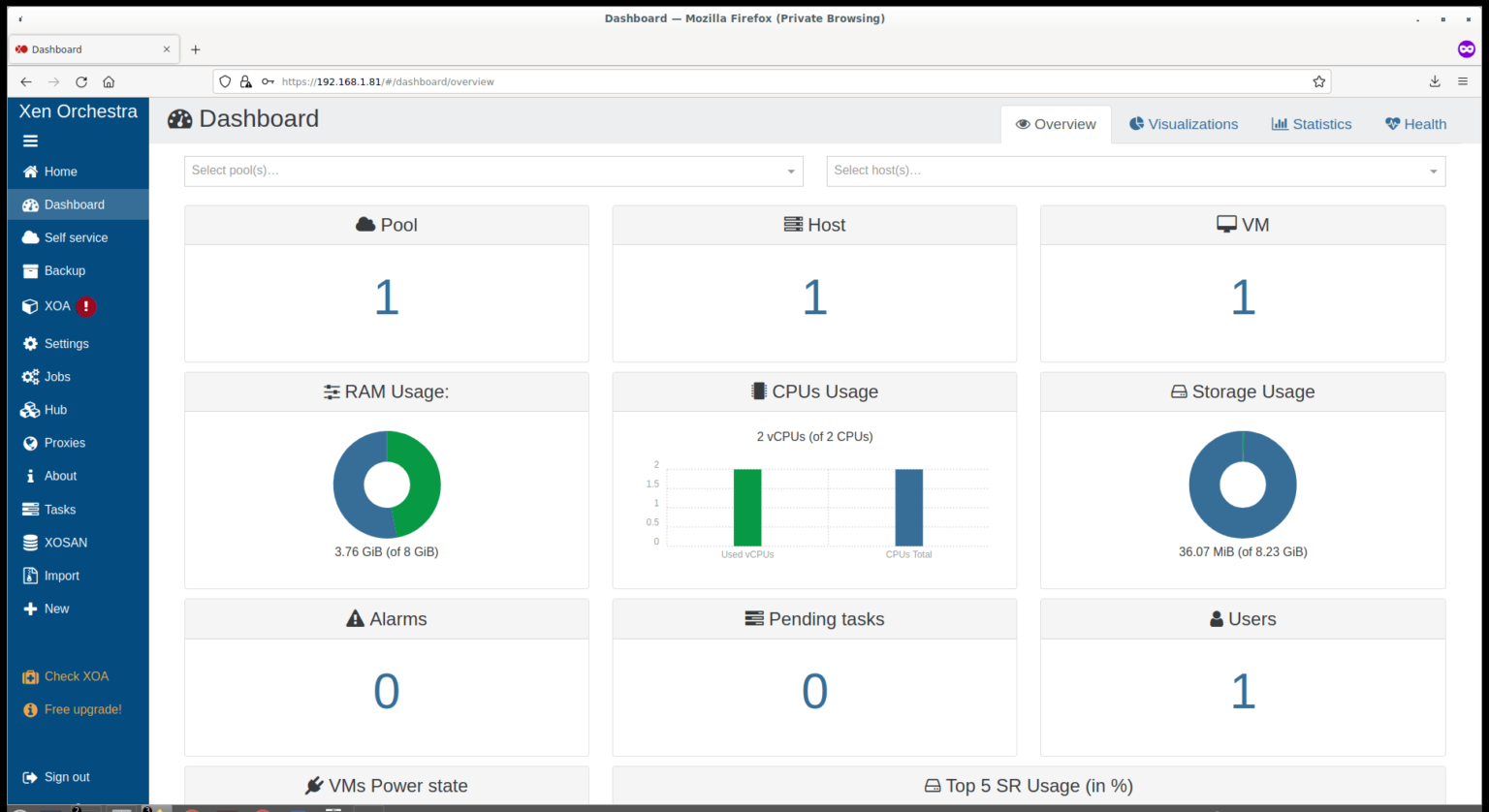 Install Xen Orchestra Appliance (XOA) In XCP-ng - OSTechNix