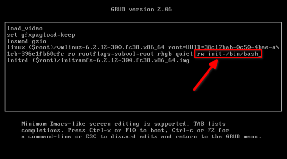 Reset Root Password In Fedora 38, 37, 36 - OSTechNix