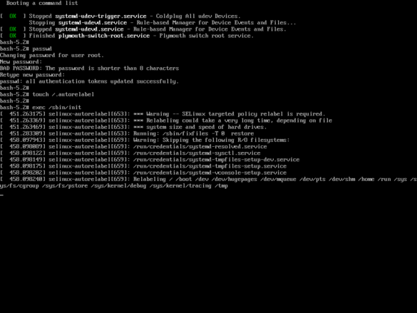 How To Reset Root Password In Fedora Linux 39 / 38 - OSTechNix