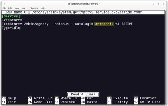 Enable Automatic Login In Ubuntu Desktop And Server - OSTechNix