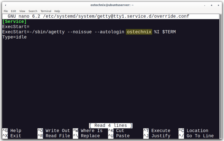 Enable Automatic Login In Ubuntu Desktop And Server Ostechnix