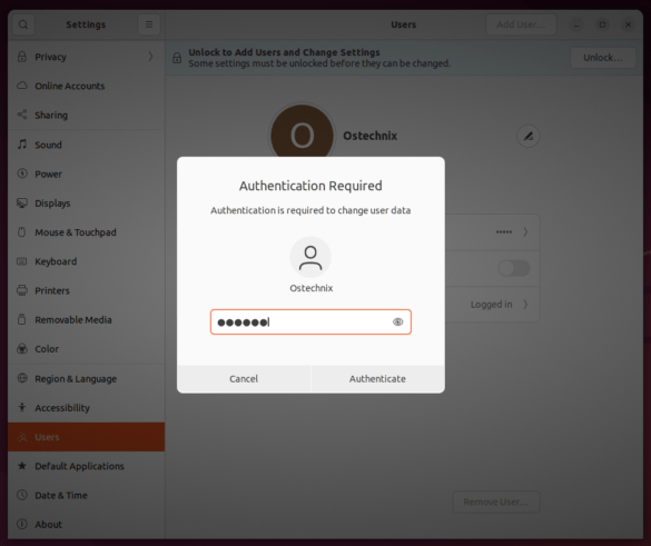 Enable Automatic Login In Ubuntu Desktop And Server - OSTechNix