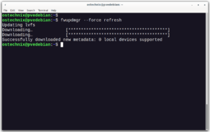 Fix Failed To Update Metadata For Lvfs Error In Linux - OSTechNix