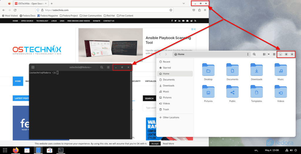 Enable Minimize And Maximize Buttons In Fedora - OSTechNix