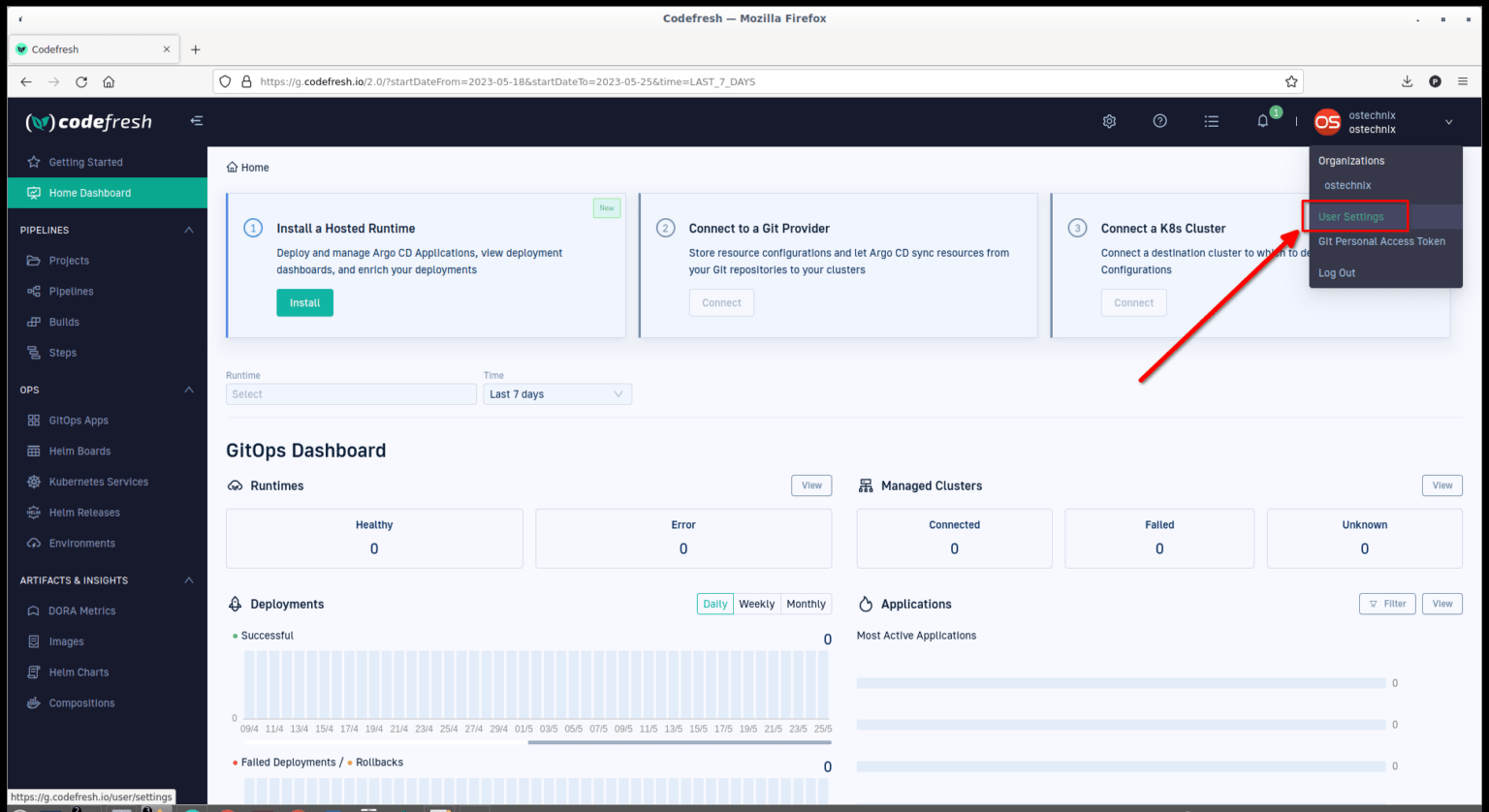 Codefresh - The Best CI/CD Platform With GitOps - OSTechNix