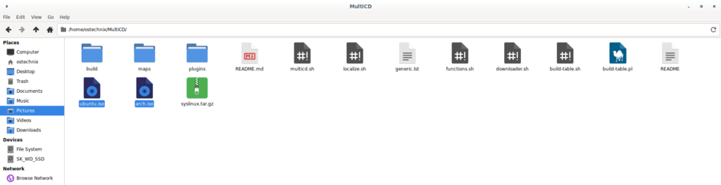 Create Multiboot CD, DVD And USB Images Using MultiCD - OSTechNix