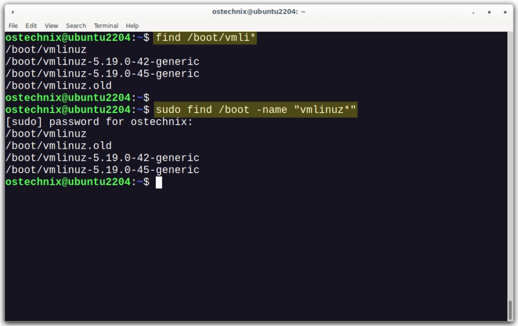 How To Check All Installed Linux Kernels - OSTechNix