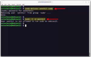 Add, Delete, Grant Sudo Privileges To Users In Debian - OSTechNix